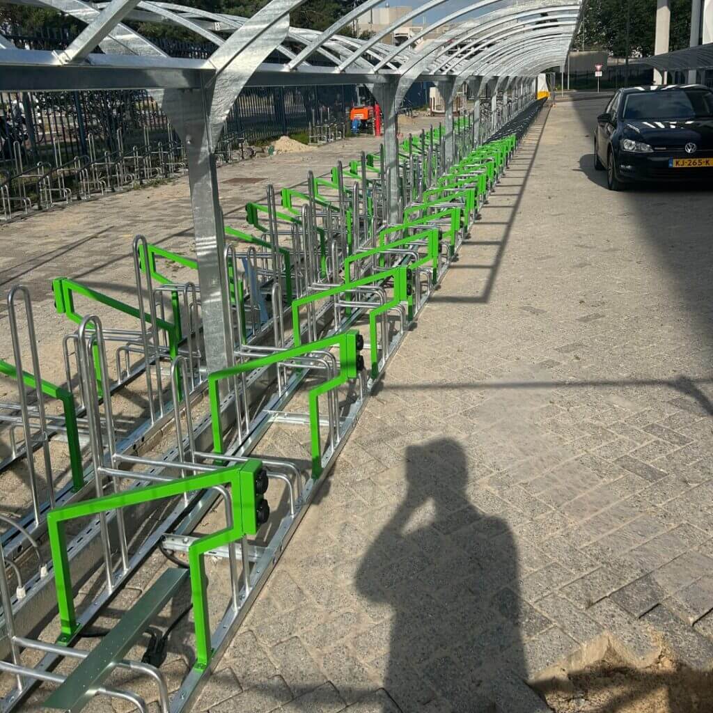 Fietsenrek E-Bike kopen: Duurzaam Design en Functionaliteit