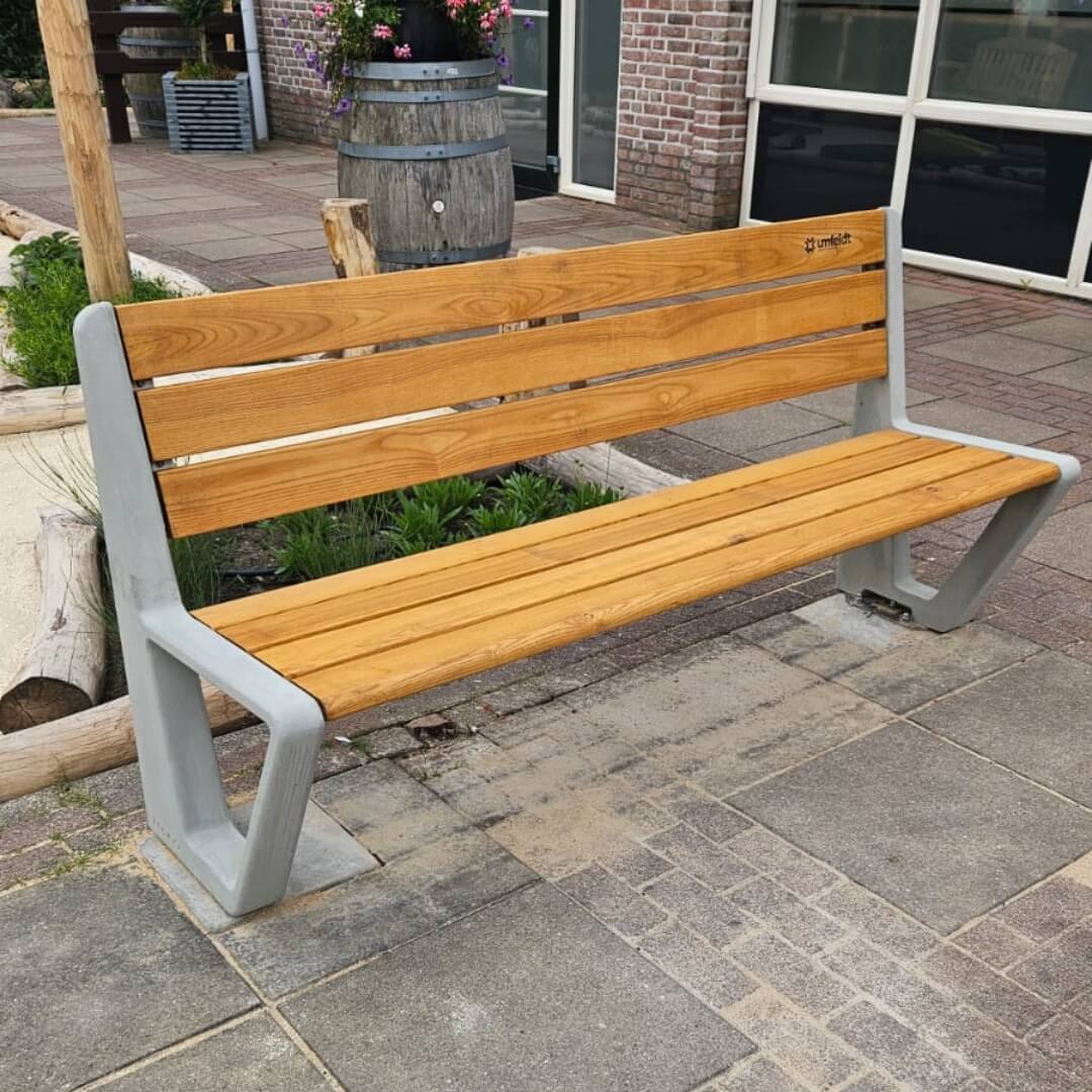 Bankje voor buiten kopen? De oersterke Umfeldt buitenbank Fortis